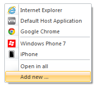 Simulating an iPhone or iPad browser for ASP.NET Mobile Web Development with WebMatrix 2 or ...